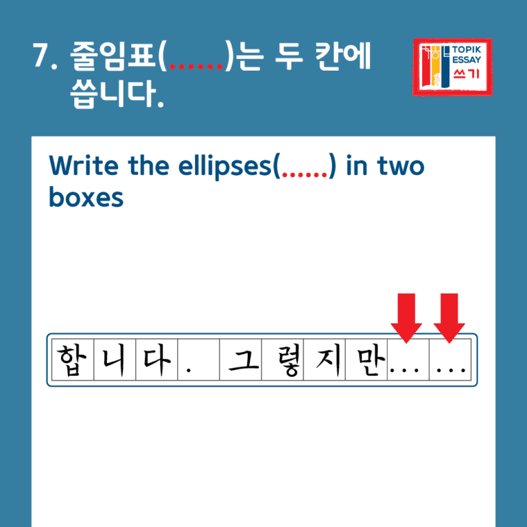 8 TOPIK Wongoji Writing Rules On TOPIK - Guide On Writing