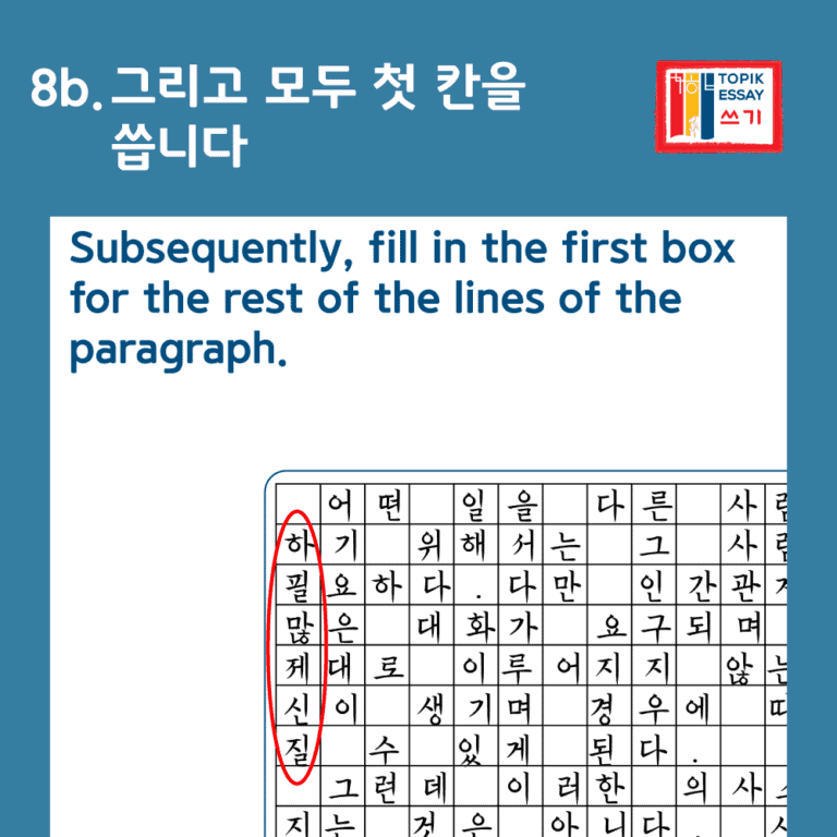 8 TOPIK Wongoji Writing Rules On TOPIK - Guide On Writing
